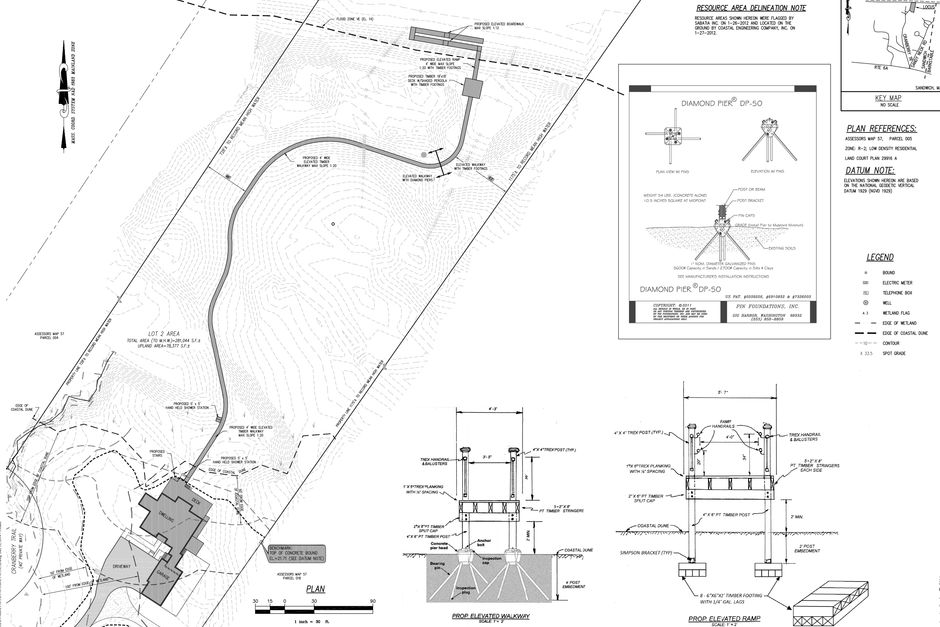 ADA-Compliant Residential Boardwalk and Ramp | Coastal Engineering Co.