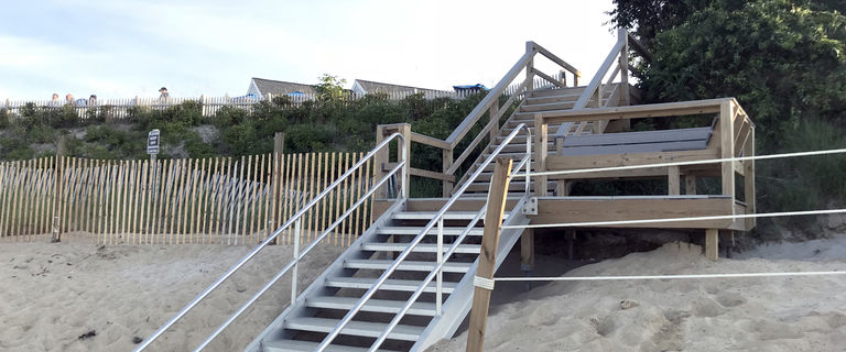 Corporation Beach Stairs | Coastal Engineering Co.