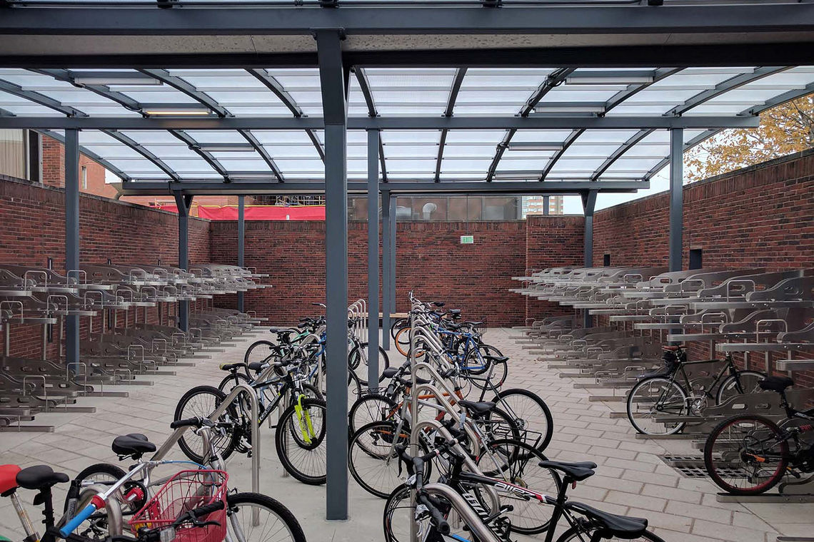 MIT MacGregor House Bike Shelter | Coastal Engineering Co.