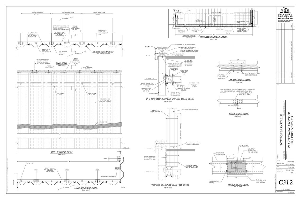 Prince Cove Marina Bulkhead | Coastal Engineering Co.
