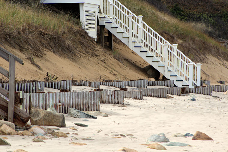 Residential Sand Drift Fence and Beach… | Coastal Engineering Co.