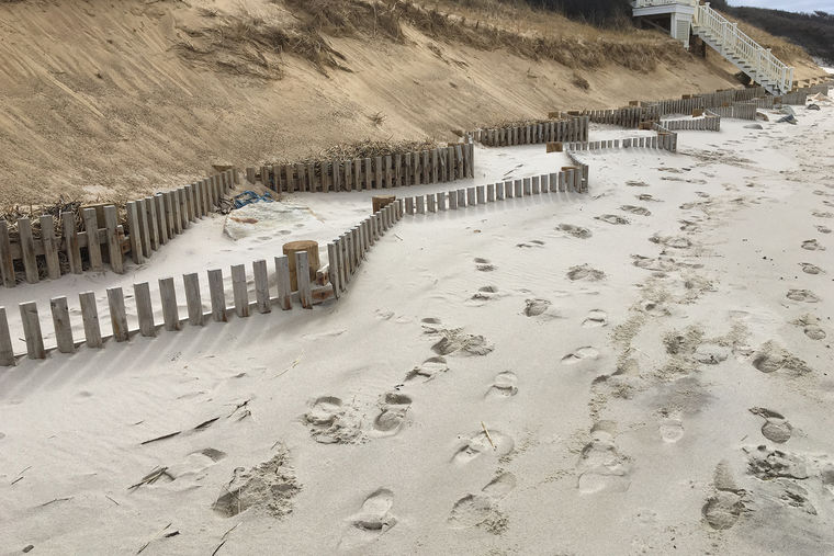 Residential Sand Drift Fence and Beach… | Coastal Engineering Co.