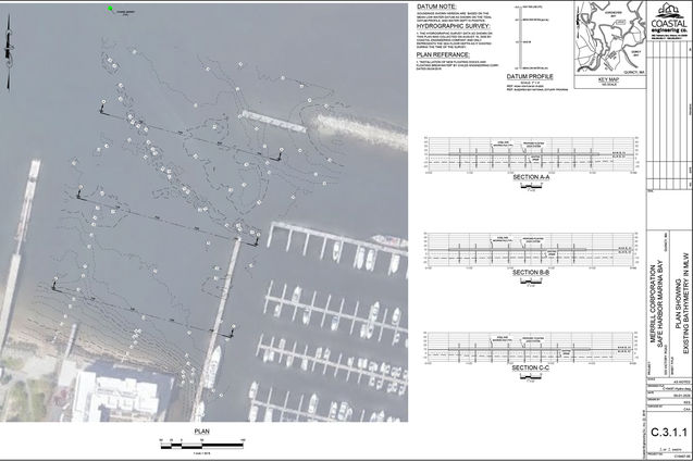 Safe Harbor Marina Bay Hydro Survey | Coastal Engineering Co.