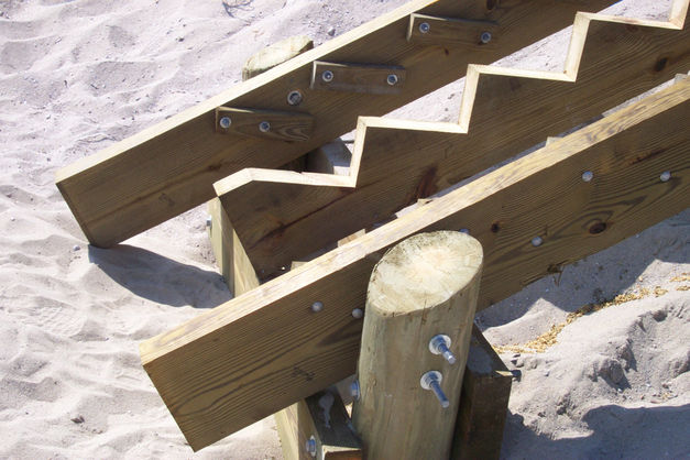 Town Neck Beach Access Stairs | Coastal Engineering Co.