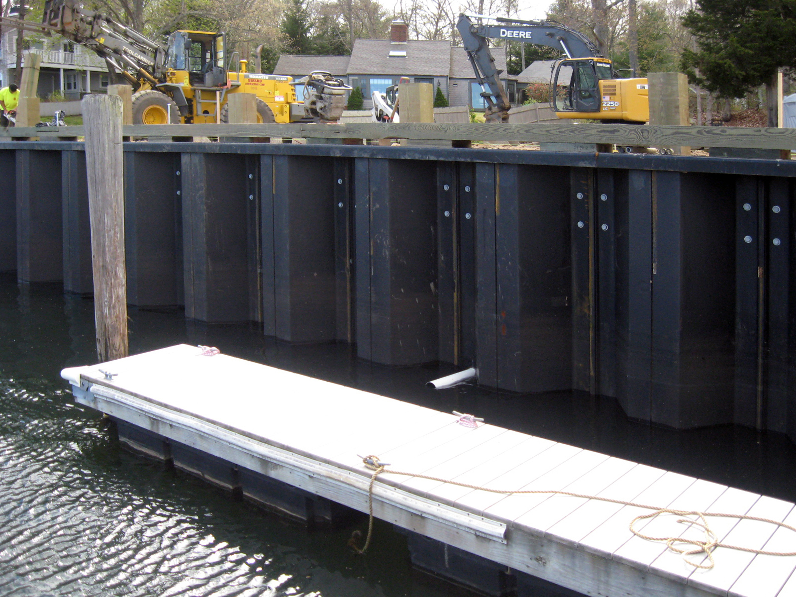 Prince Cove Marina Bulkhead | Coastal Engineering Co.